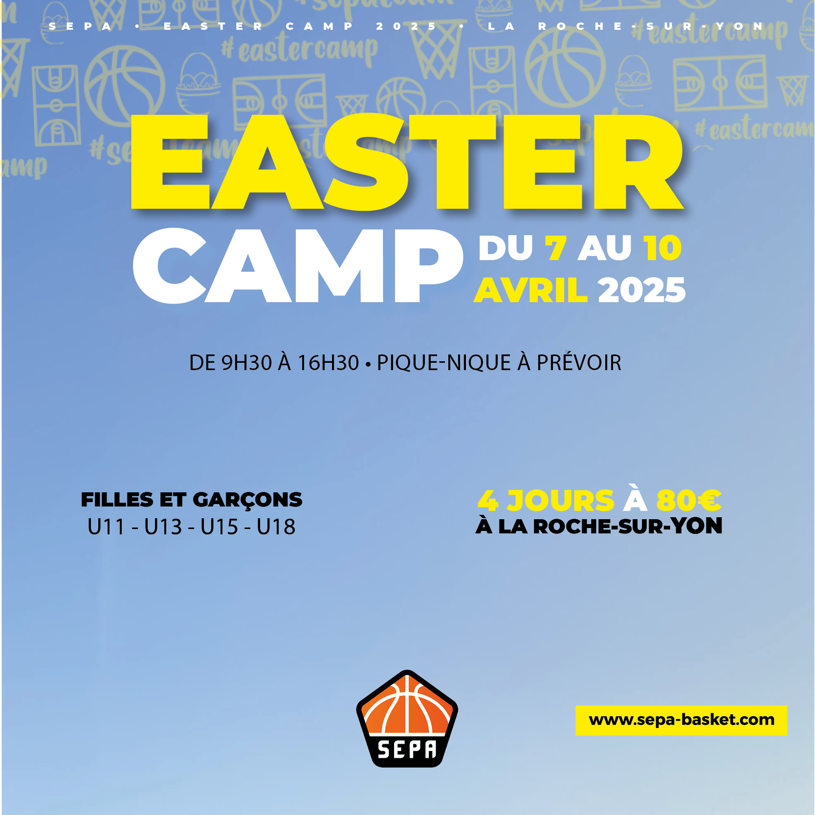 NOTRE EASTER CAMP IS BACK ! - Bienvenue à la SEPA